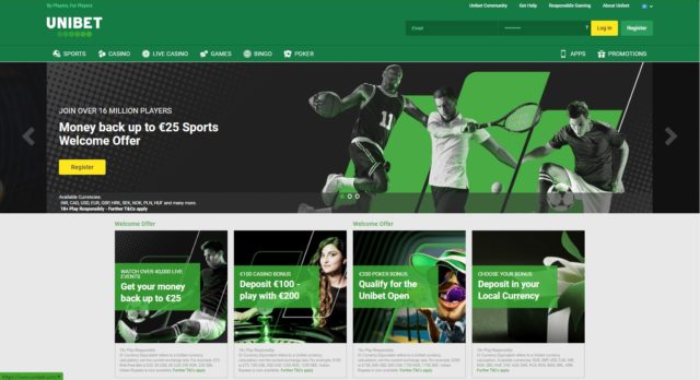 Unibet | Svijet Kladjenja