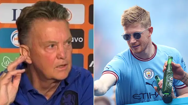 Louis Van Gaal objasnio zašto Kevin De Bruyne neće osvojti Zlatnu loptu!