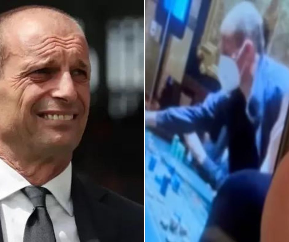 Talijani objavili snimku: Massimiliano Allegri uhvaćen u kazinu, a ...